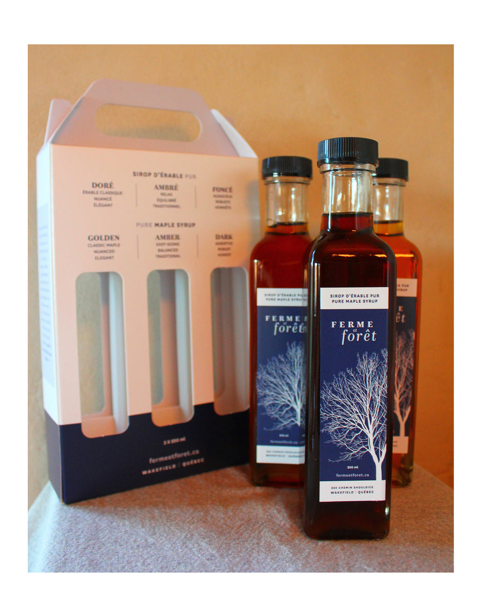 MAPLE SYRUP TRIO SIROP D'ÉRABLE – Magasin Ferme et Forêt Store